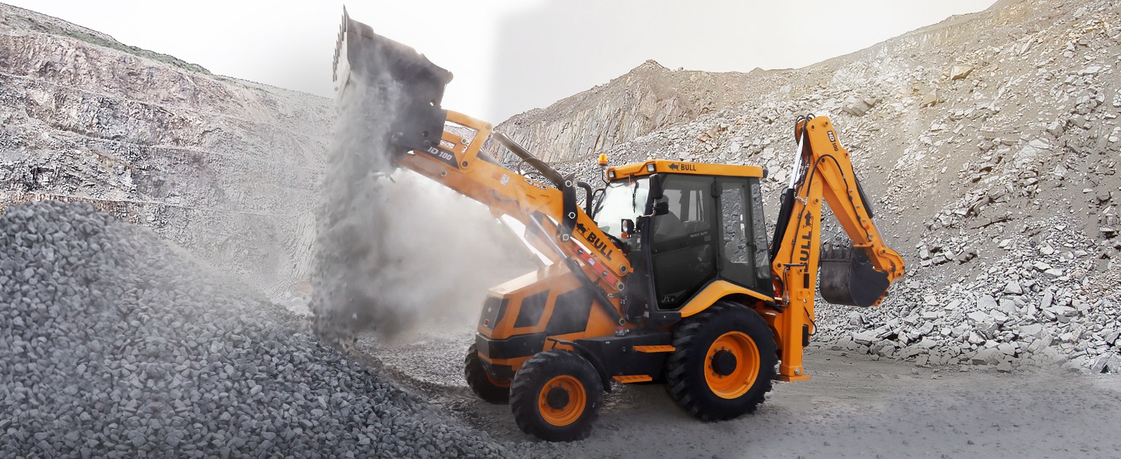 Construction Equipment | Bull HD 100 | BULL Machines Pvt Ltd